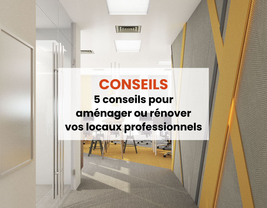 Cotés Peintures - Serris (77) - 5 conseils pour rénover vos locaux